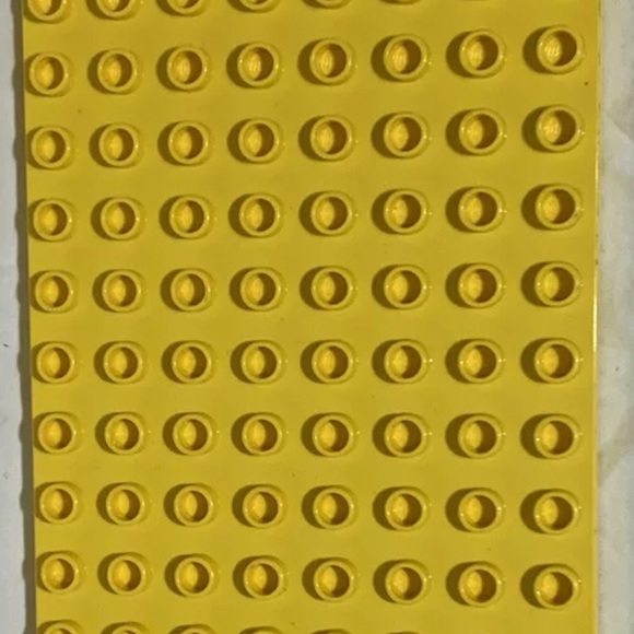 Lego | Toys | Duplo Lego 649 Light Yellow Replacement Base Plate 8x6 ...